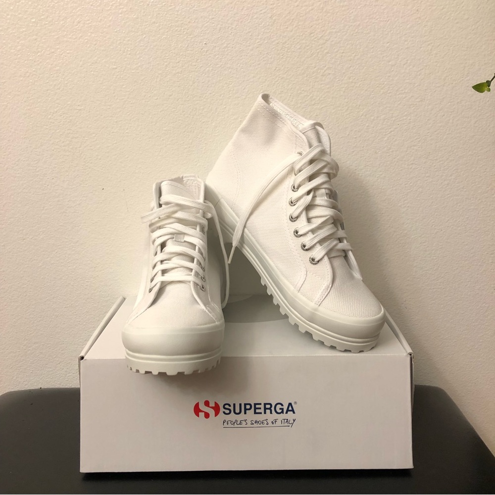 New Cotu Alpina High Top Platform Sneaker Superga - Gem